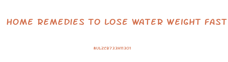 Does Exipure Work For Weight Loss Home Remedies To Lose Water Weight Fast