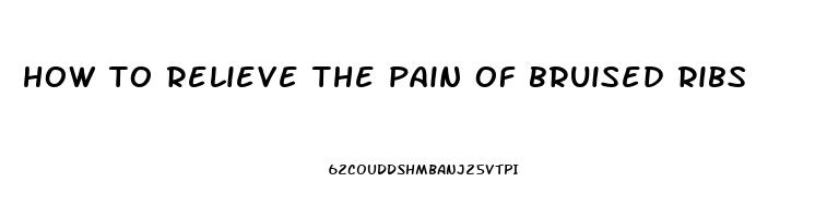 How To Relieve The Pain Of Bruised Ribs! | Batch Gastropub